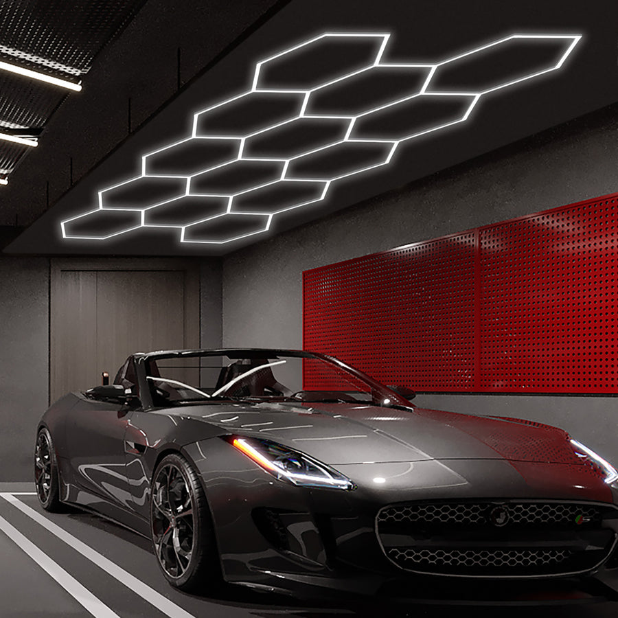 LED Hexagon Garage Lights – Voltleds